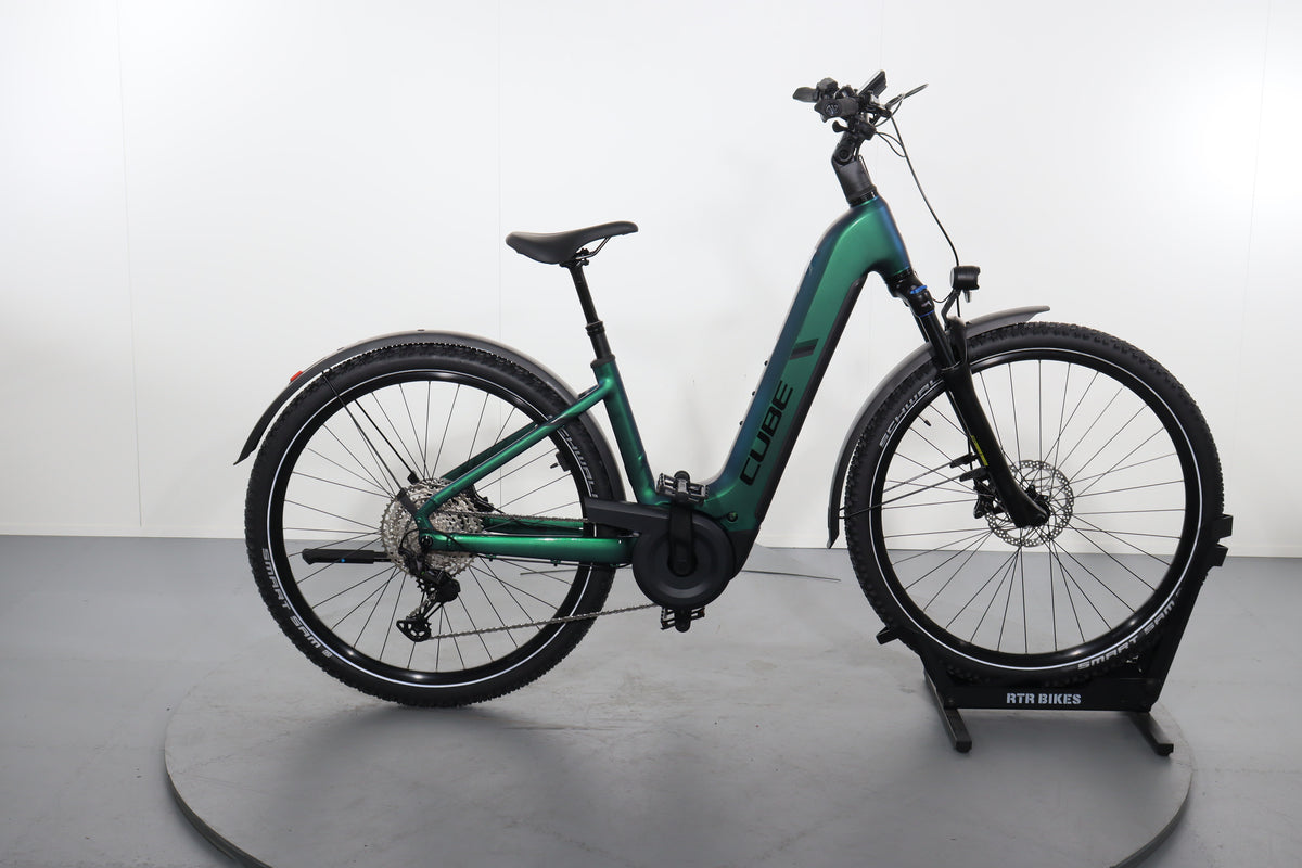 Elektrische fiets Cube Nuride Hybrid EXC 800 Allroad goblin'n'black ...